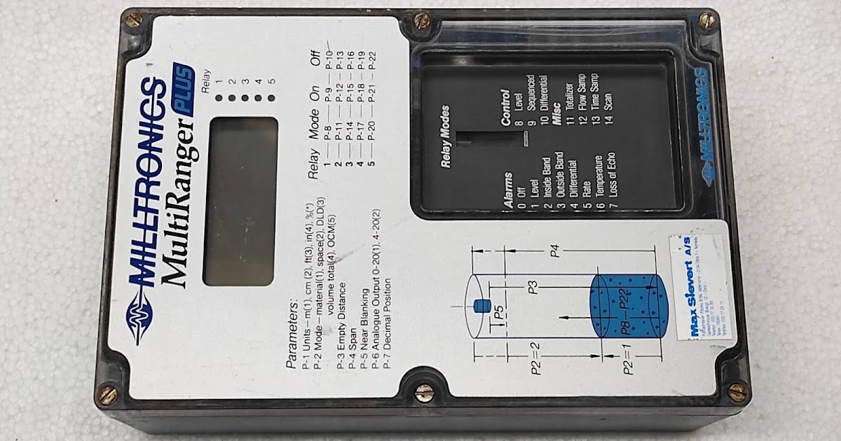 MILLTRONICS 010890 070-10 MULTIRANGER PLUS LEVEL TRANSMITTER
