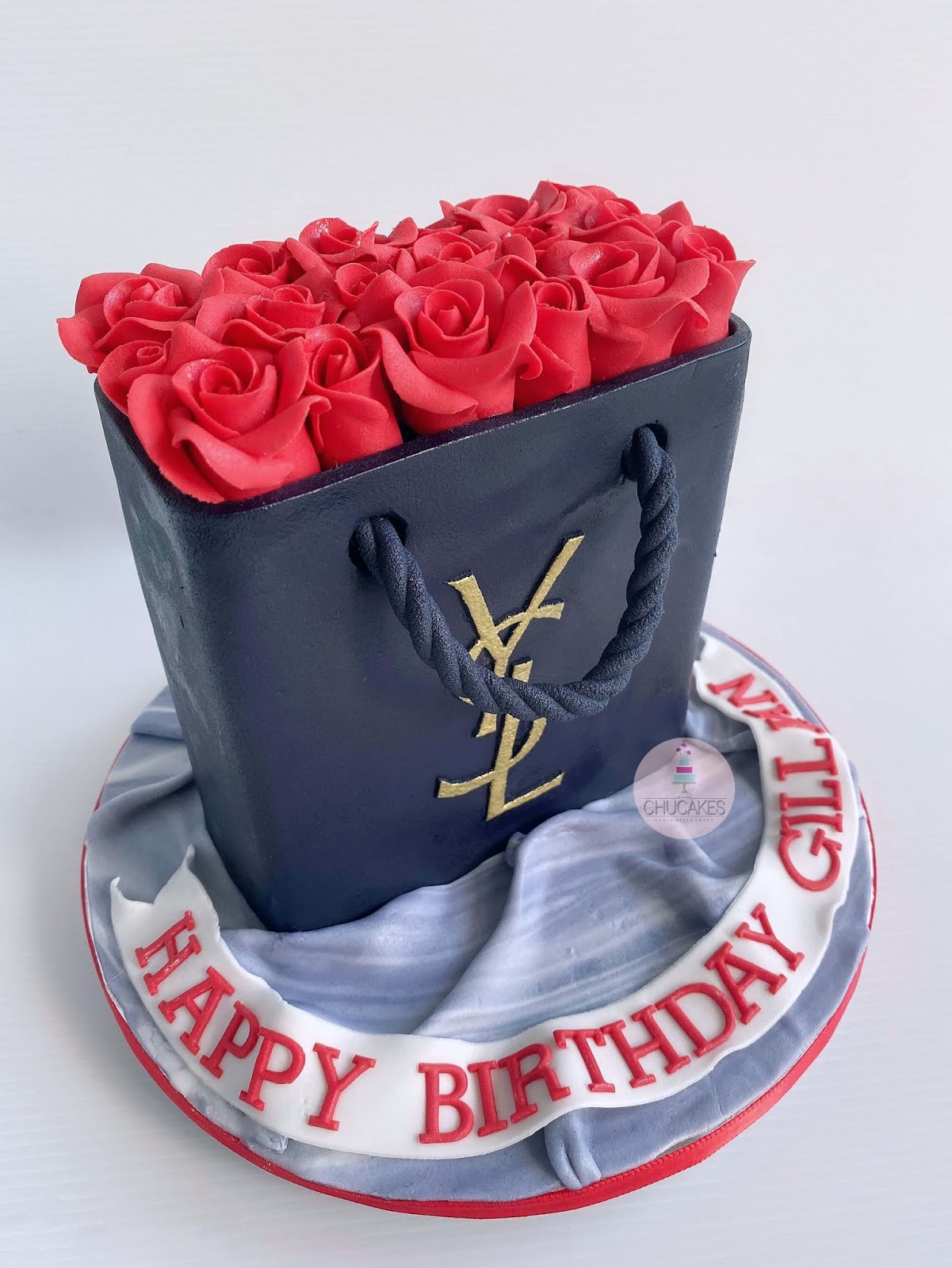 CHUCAKES : YSL Roses Cake