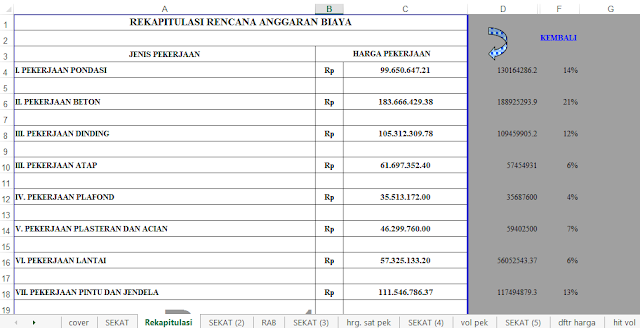 Cara Membuat RAB Dengan Mudah xls - BLOG ANAK TEKNIK