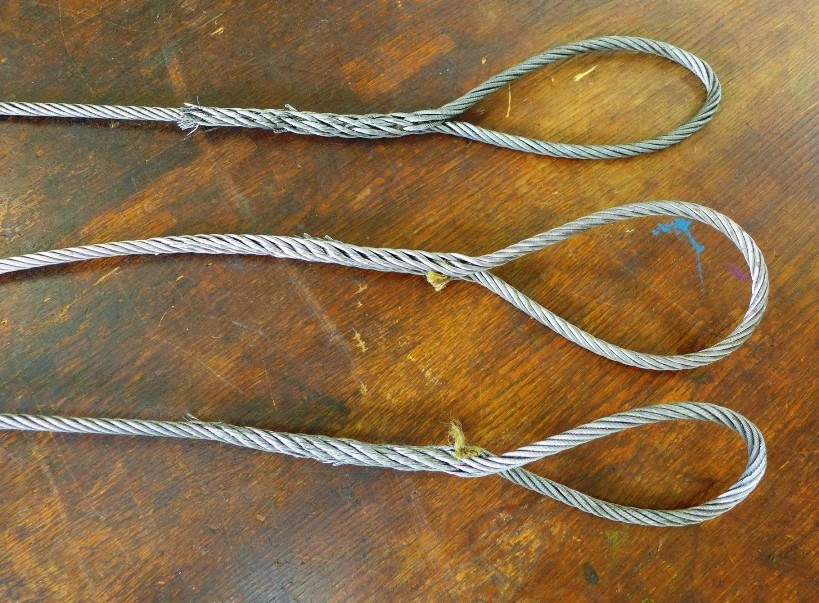 岐阜県立森林文化アカデミーブログ: Eye Splice for Cable Logging Wire Rope ～ 林業架線実習