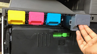 change the toner cartridge Sharp mx | CORONA TECHNICAL