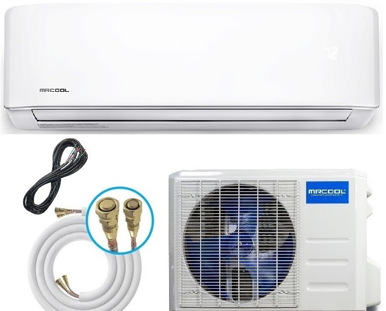 All New Mini Split Ductless HeatPump Systems: DIY 24000 Btu Ductless Heat Pump AC in ...