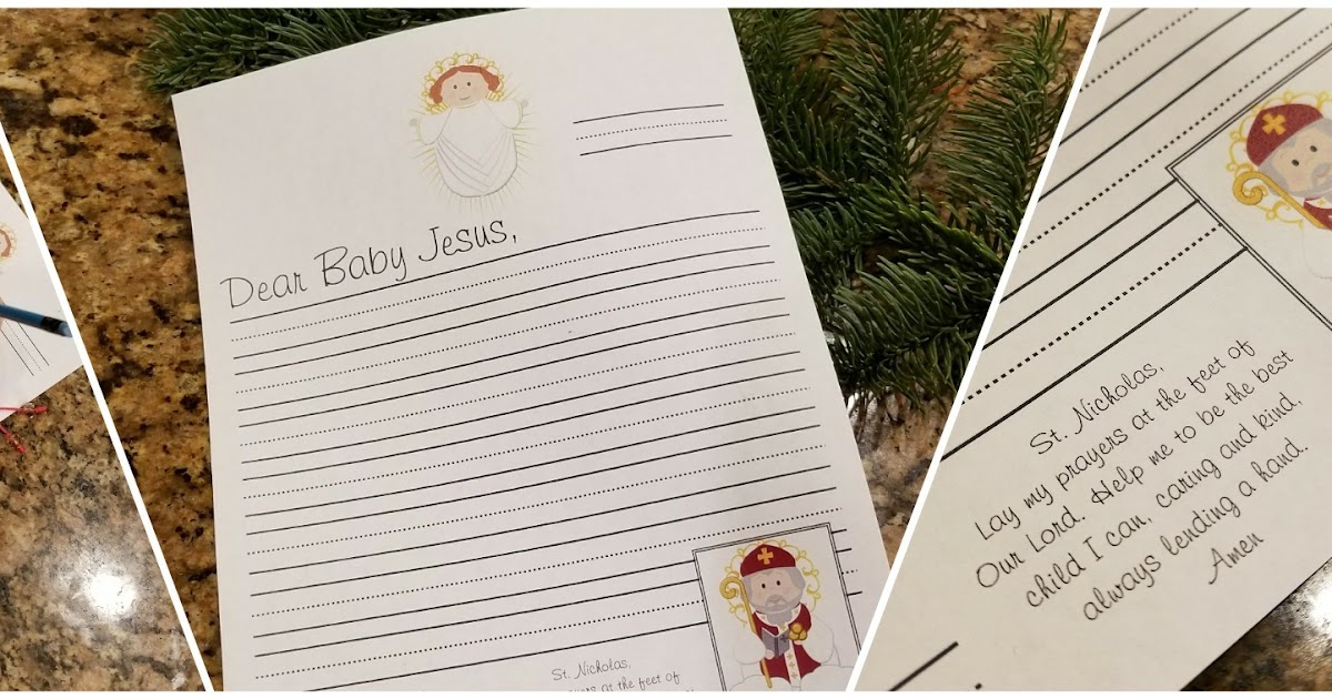 Life, Love, & Sacred Art: Three Tips on Writing a Letter To Baby Jesus ...