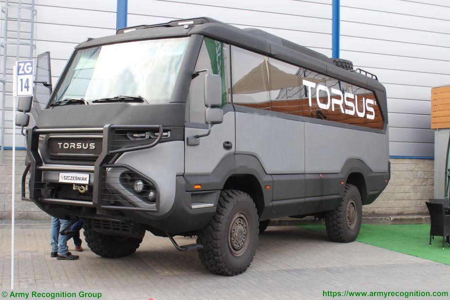 MSPO 2018: SZCZĘŚNIAK unveils Torsus armored bus - WAR Defence and News