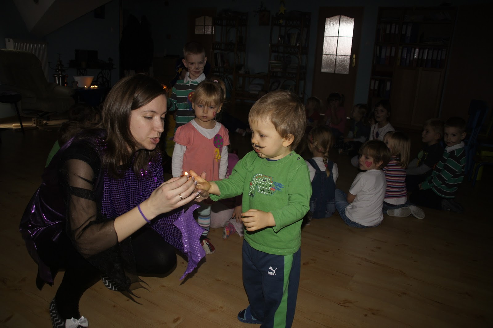 Niepubliczne Przedszkole "Pod Fiołkami": Bal andrzejkowy w Przedszkolu