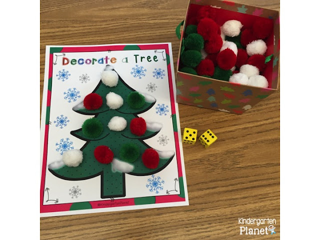 Kindergarten Planet: "Decorate a Tree" Math Game