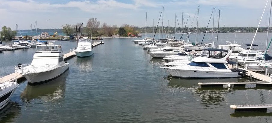 Fairport Yacht Club: New harbor entrance, new big-boat dock