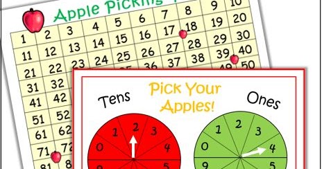 Primary Inspiration: Fall Freebie for the Hundred Chart