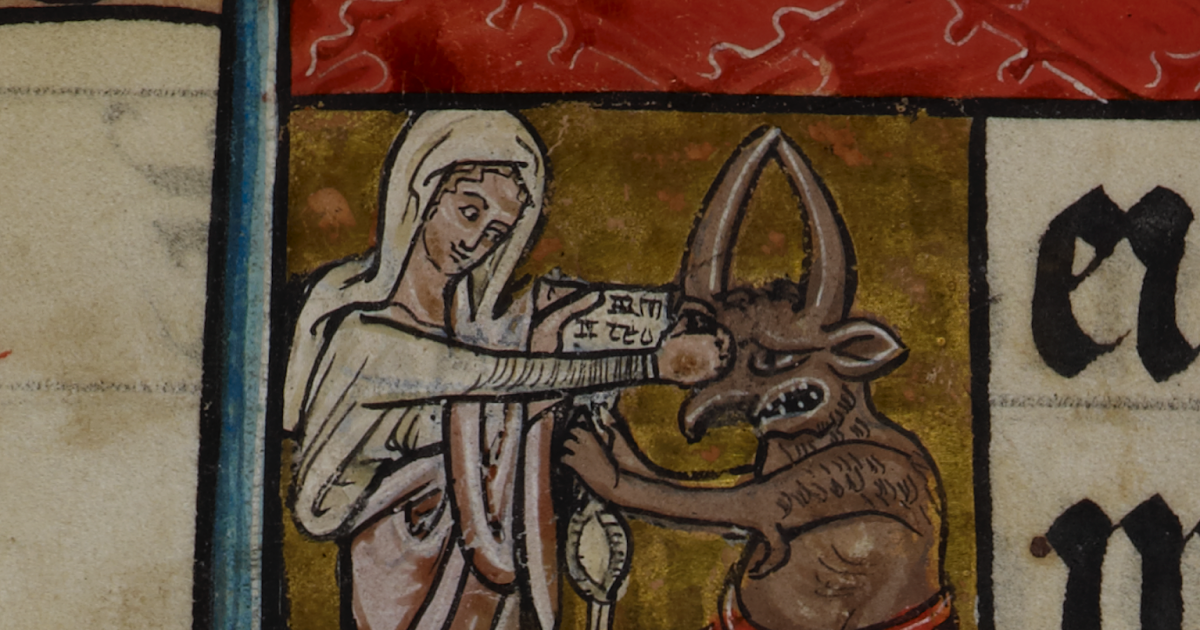 “Hail, Mary, full of grace, punch the devil in the face!”