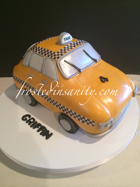 Frosted Insanity: Taxi Cake
