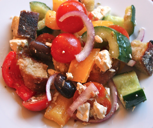 Greek Panzanella