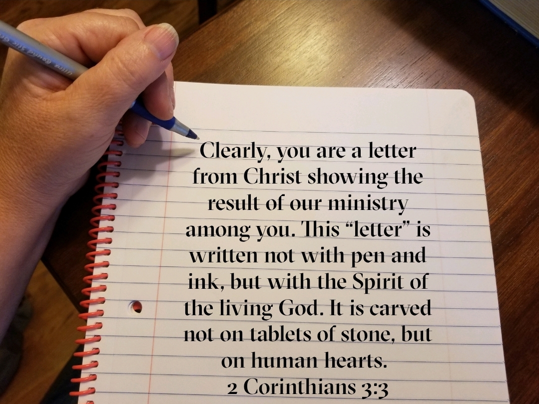 You are a Letter written by God