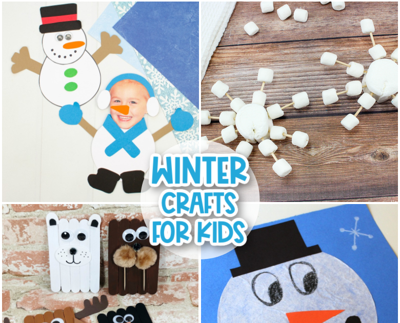 Wonderful Winter Crafts for Kids - Messy Little Monster
