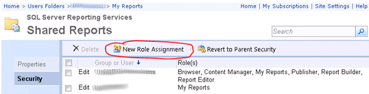 IT Help and Advice: SSRS: Creating a "Shared Reports" folder in ...