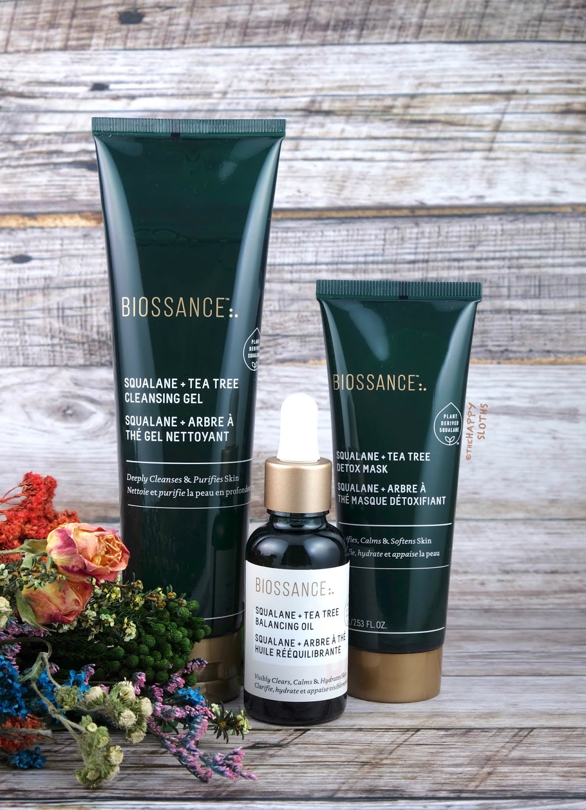 Biossance | Squalane + Tea Tree Cleansing Gel, Detox Mask & Balancing ...