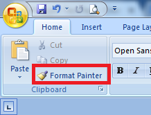 Format Painter in Microsoft Word ~ TechFact