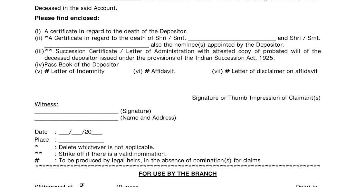 Forms19: FORM-F APPLICATION FOR CLOSURE OF ACCOUNT SCS SCHEME