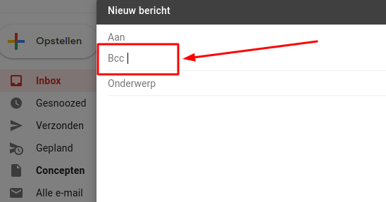 Zo verstuur je een e-mail aan meerdere personen zonder dat die personen ...