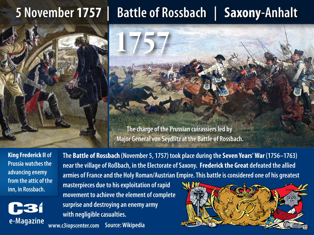 Lo Que Pasó en la Historia: November 5: On November 5, 1757, Frederick ...