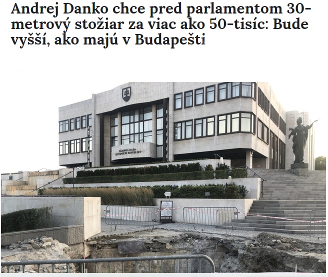 Stĺp nárekov kapitáňa Danka