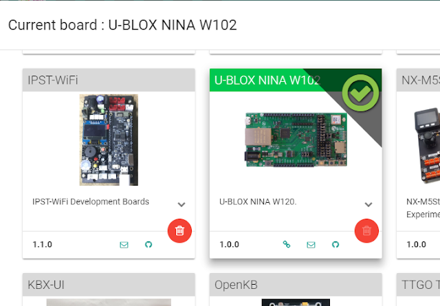 U-BLOX NINA W102 E PLATFORMIO ESP-IDF: dezembro 2020