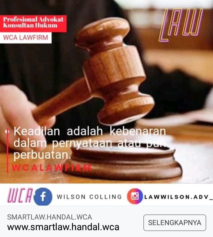 Hukum Bicara: Kutipan Kata Bijak Hukum - Pengacara WILSON COLLING AND ...