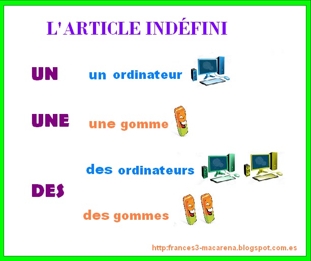 les articles partitifs cours pdf