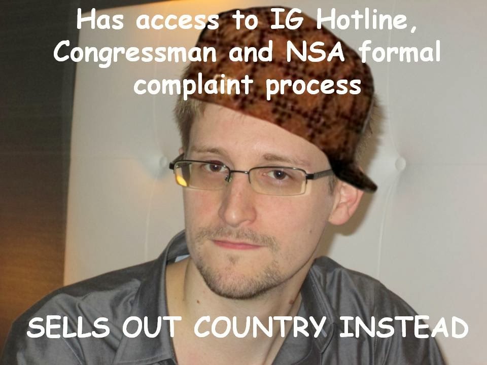 The Navy's Grade 36 Bureaucrat: Snowden Meme