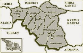 Otto's Random Thoughts: Map of Meskhetia-Javakhetia