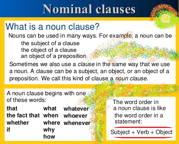 Nominal nominal