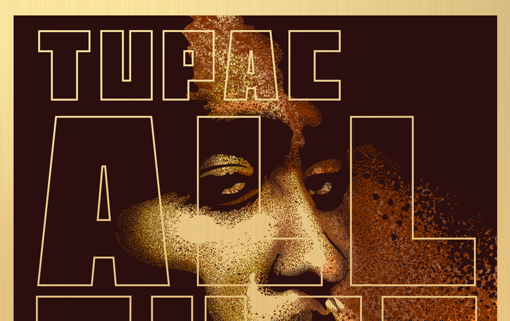 INSIDE THE ROCK POSTER FRAME BLOG: Tupac All Eyez on Me Poster By Mexifunk