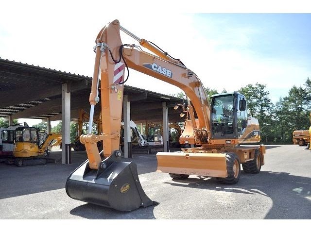 Excavator mobil pe roti Case WX185 20.5t NOU, ORE DEMONSTRATIVE