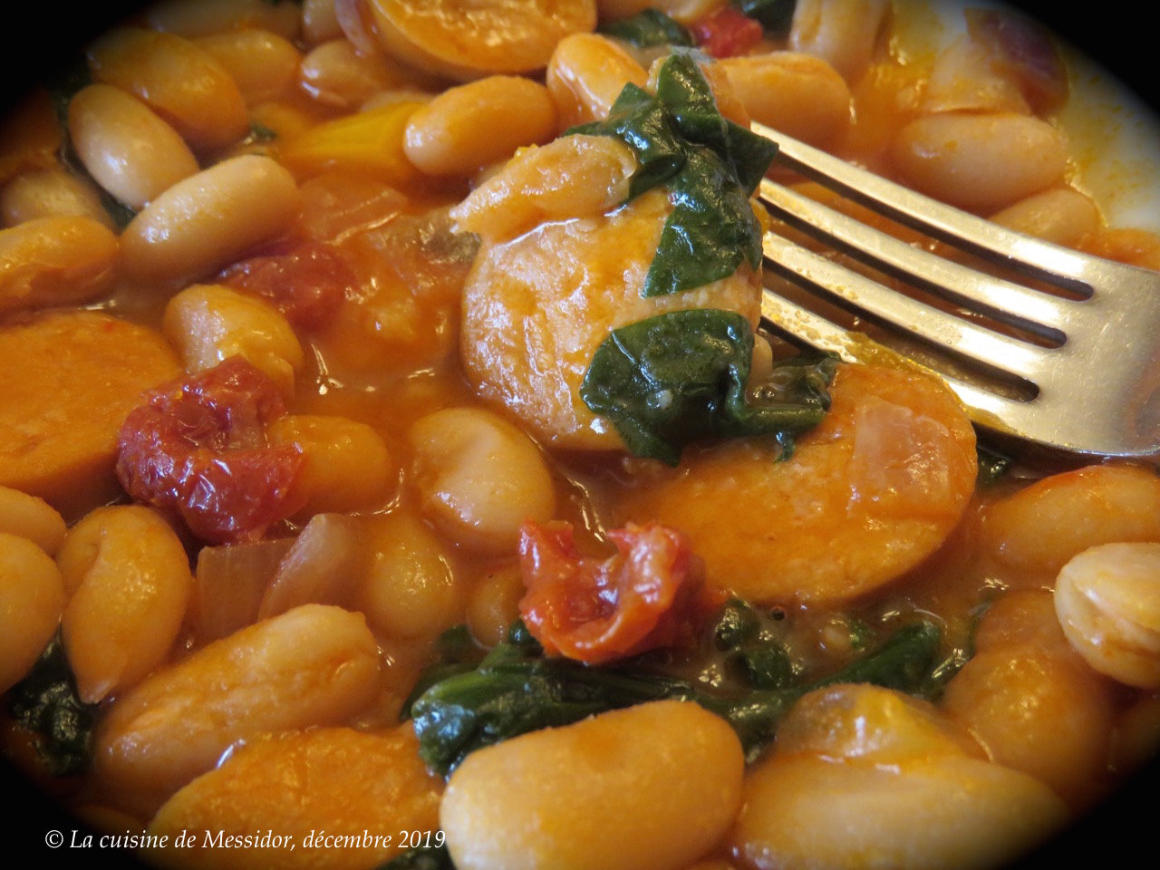 La cuisine de Messidor: Poêlée de saucisses aux haricots blancs ...