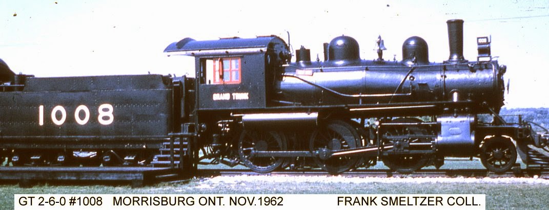 Eddie's Rail Fan Page: Retired Grand Trunk Western Railroad 2-6-0 steam ...