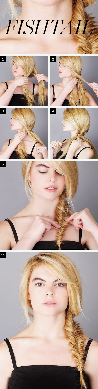 French Fishtail Braid Tutorial on Yourself ~ Entertainment News, Photos ...