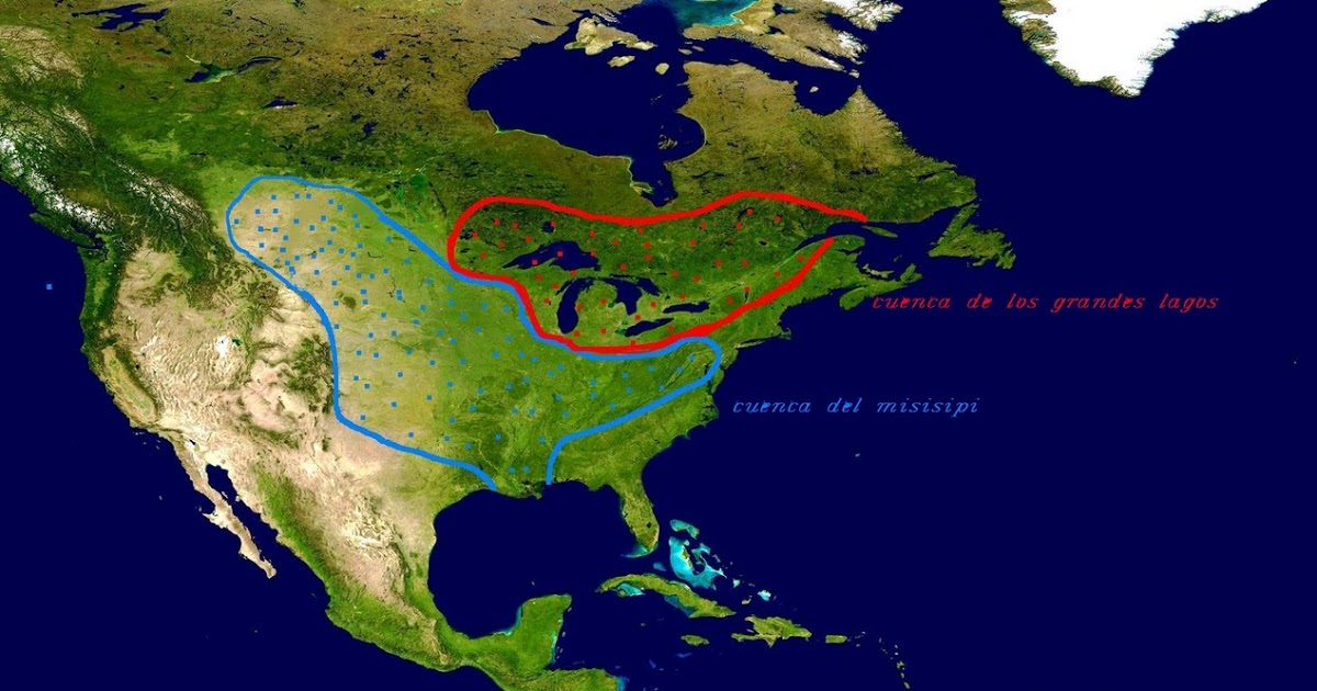GEOGRAFÍA DE AMÉRICA : CUENCAS HIDROGRÁFICAS TRABAJADO EN CLASE
