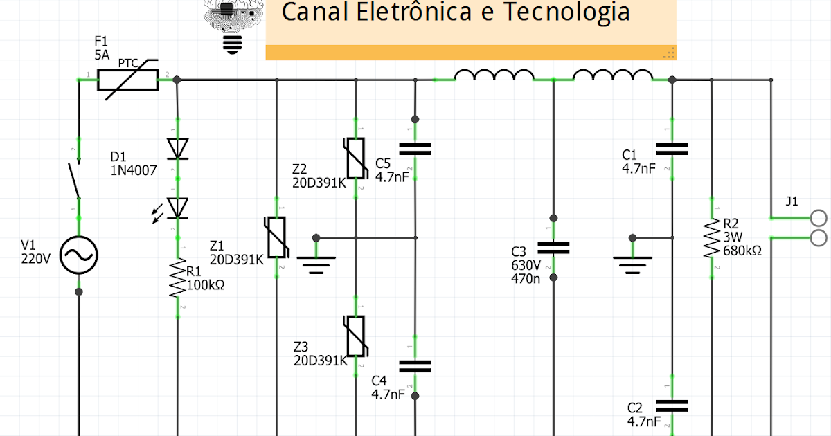 Pense, crie, aprenda, inove, divirta-se...: Filtro de linha - Como ...