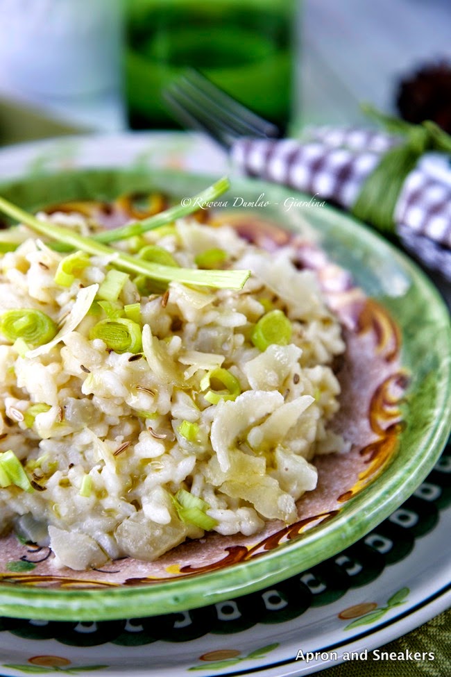 Risotto with Leeks and Fennel