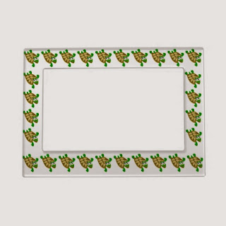 Rules of the Jungle: Turtle Picture Frame