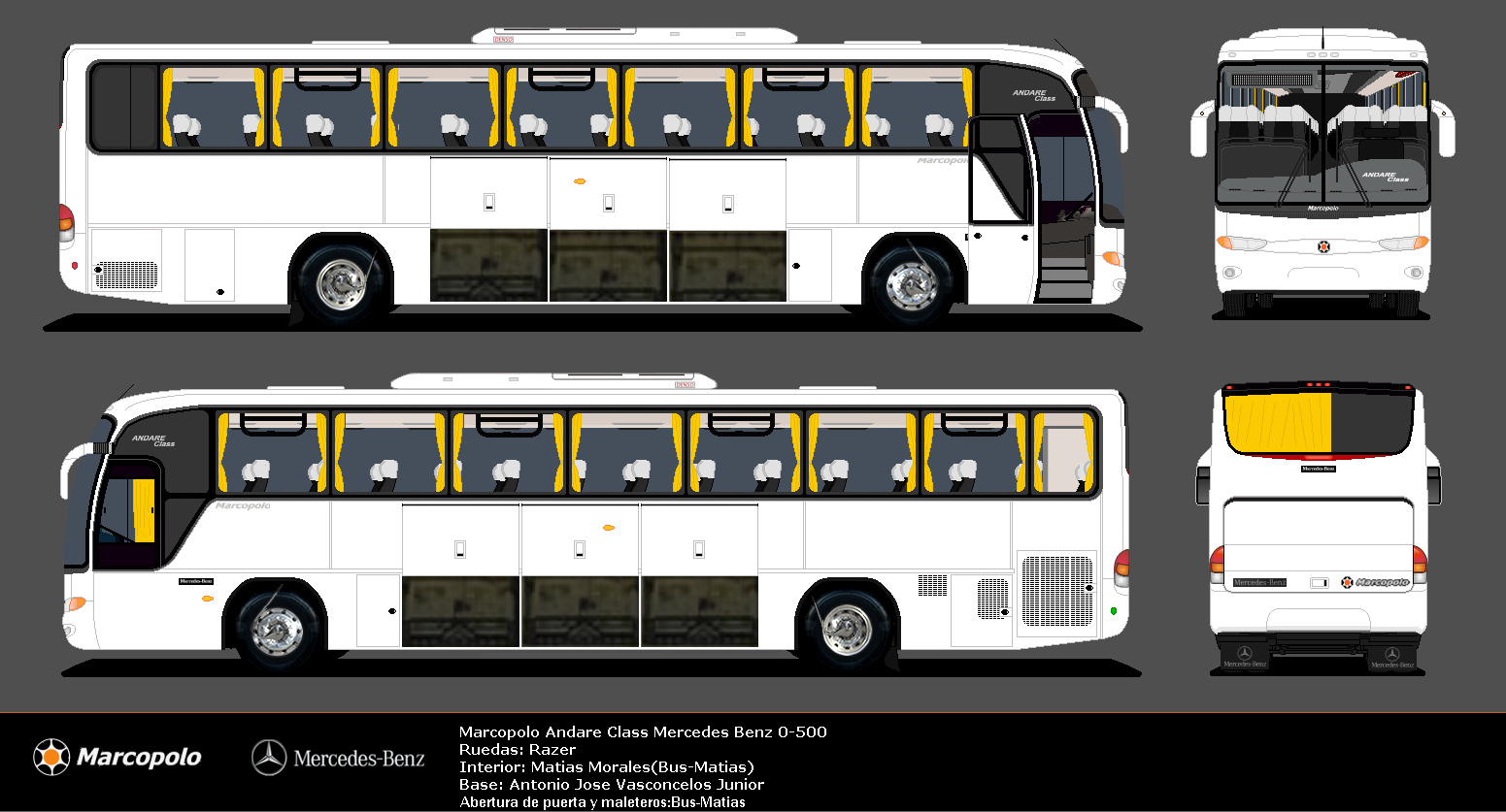Buscar bus: desenho de ônibus andare class