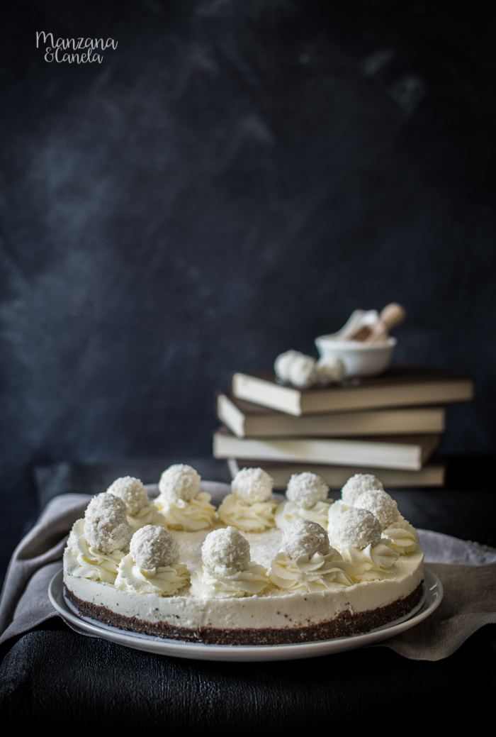 Manzana&Canela: Cheesecake de coco. Receta muy fácil sin horno.