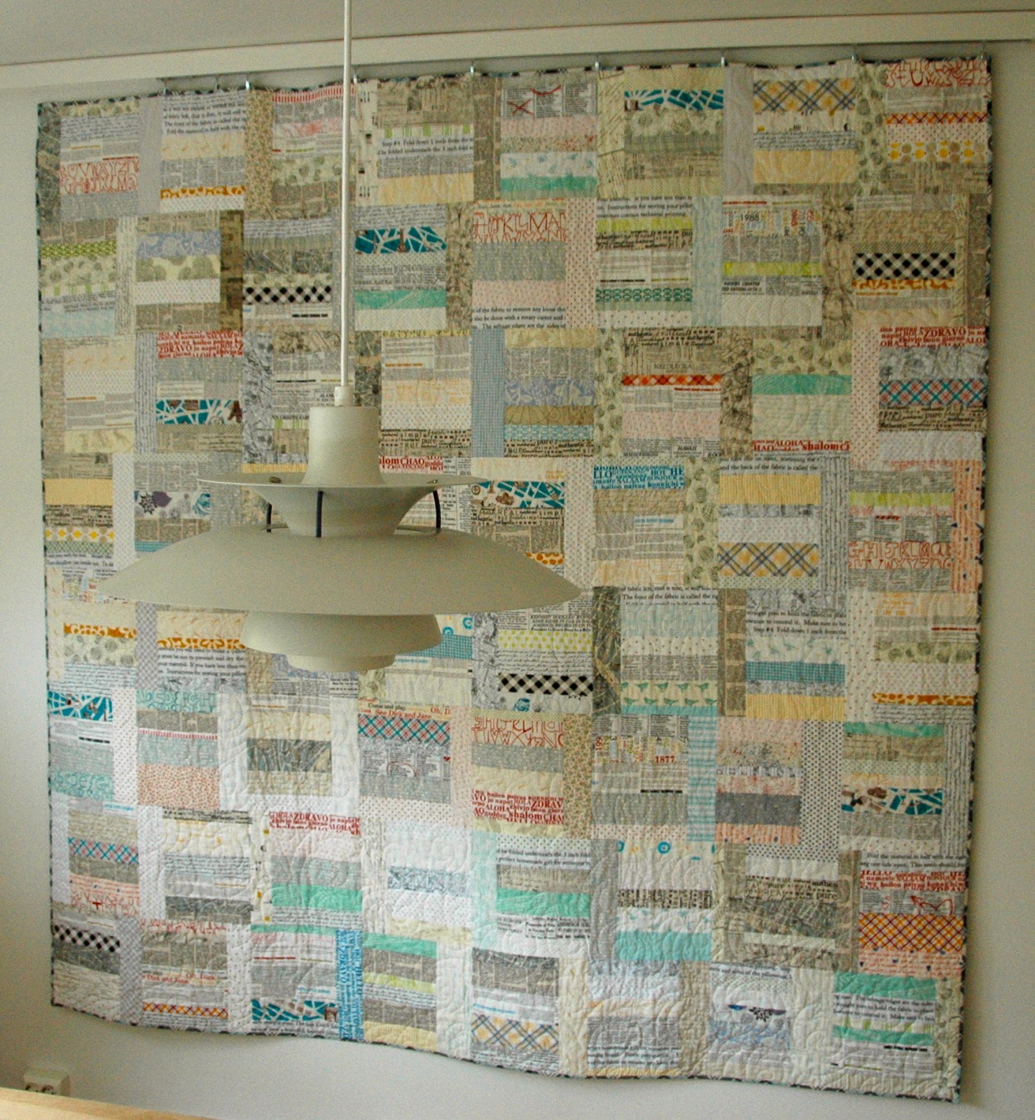 Quilt it: sunday morning paper