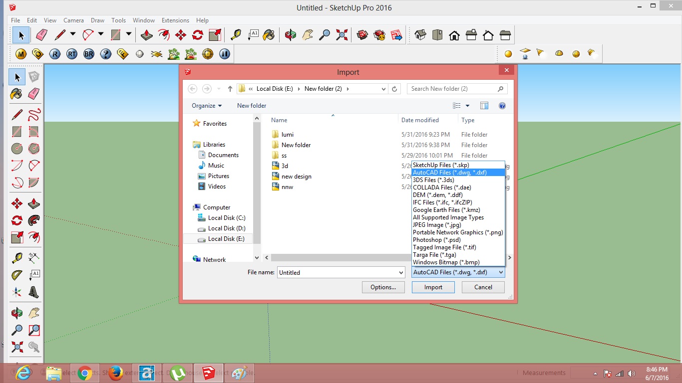 Autocad Sketchup Tutorial June 2016 autocad-sketchup-tutorial-june-2016
