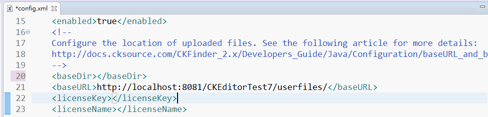 Java程式教學甘仔店: CKEditor + CKFinder 基本配置設定之一