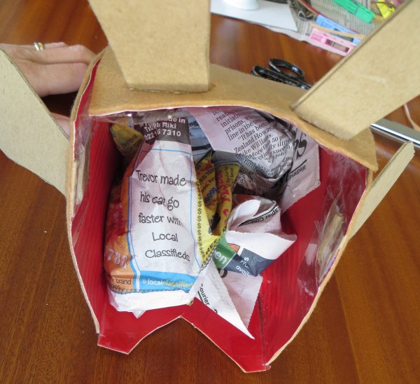 The Papoose Mamoose: DIY Giraffe Scooter Decoration