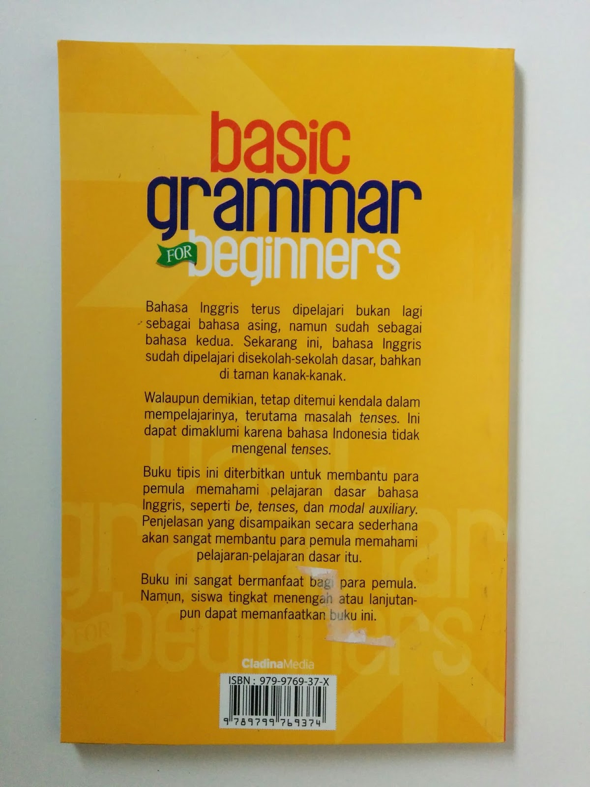 Basic Grammar For Beginners | Aksiku Toko Buku Bekas Online