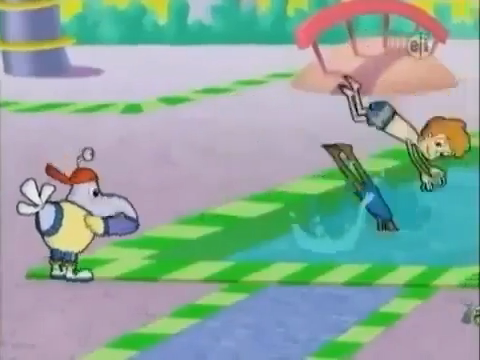 Shirtless Cartoon Boys: Matt (Cyberchase)