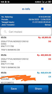 Apa itu mutasi pada rekening bank BCA,BNI,BRI,MANDIRI dan cara ceknya ...