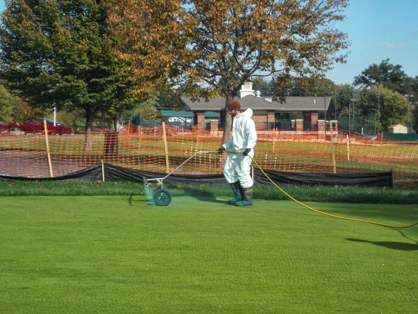 St. Clair Country Club Golf Course Maintenance: Renovation Day 66-68