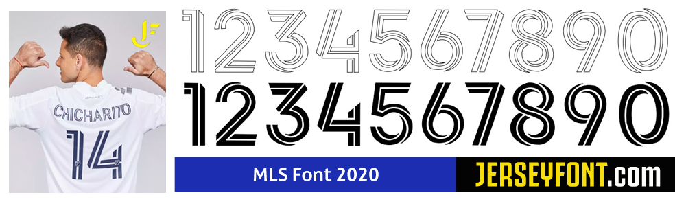 Major Lague Soccer (MLS) Font 2020